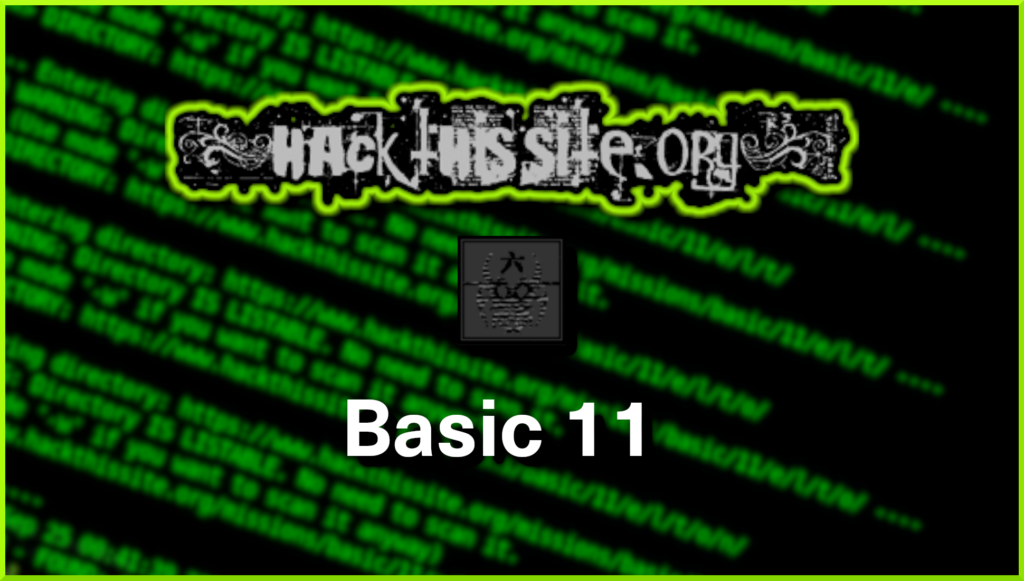 Hack This Site Basic Web Challenges Level 11 Haxez
