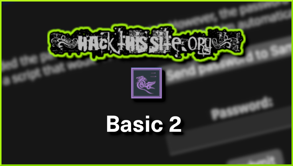 Hack This Site: Basic Web Challenges - Level 2 - haxez