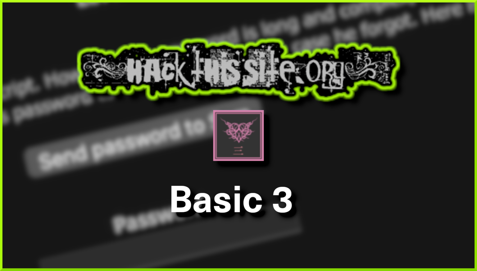 Hack This Site: Basic Web Challenges - Level 3 - haxez